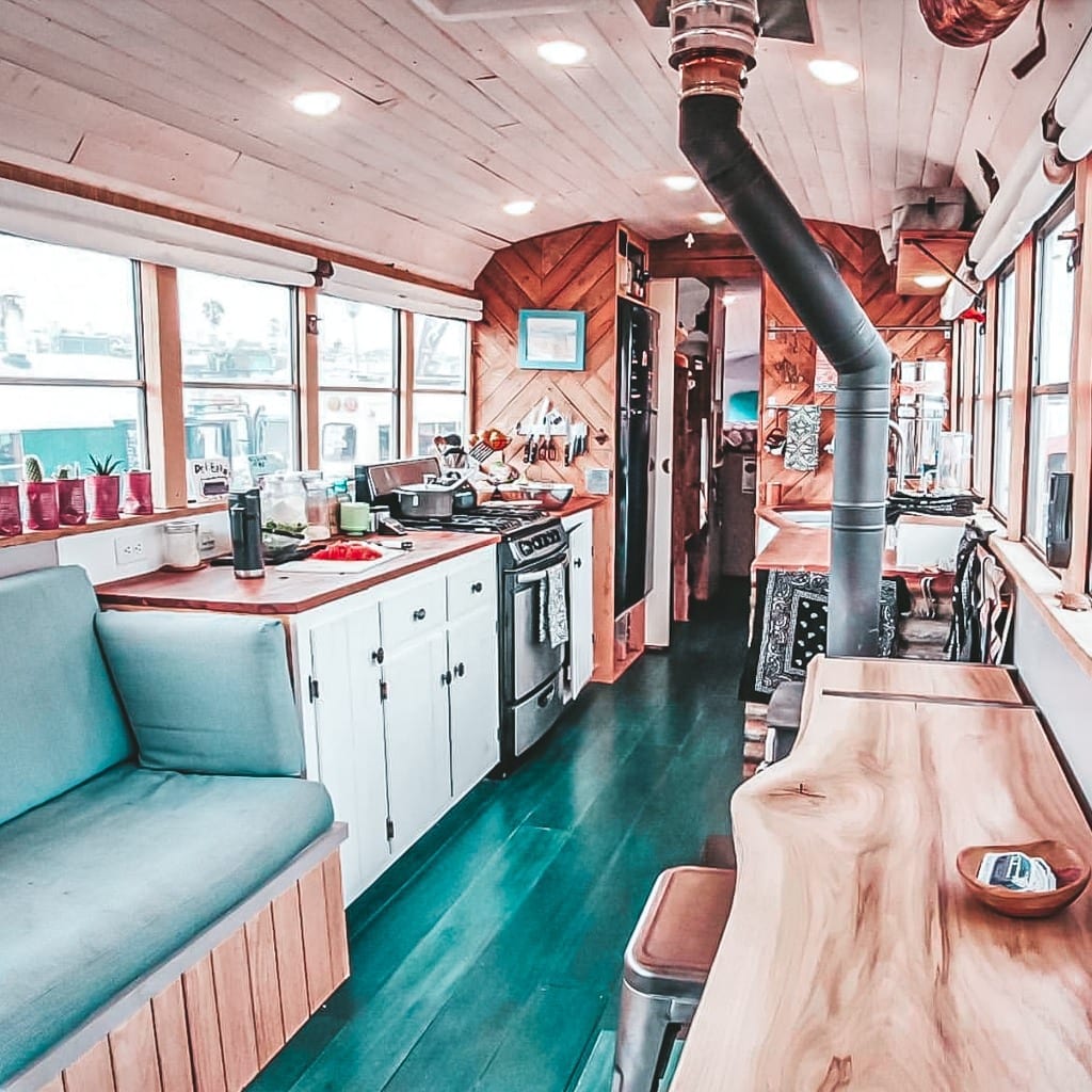 The Deliberate Life Bus: Skoolie Feature Friday - Since We Woke Up