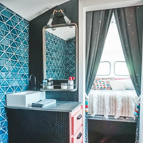 Skoolie Feature Friday: Colorful Skoolies - Since We Woke Up