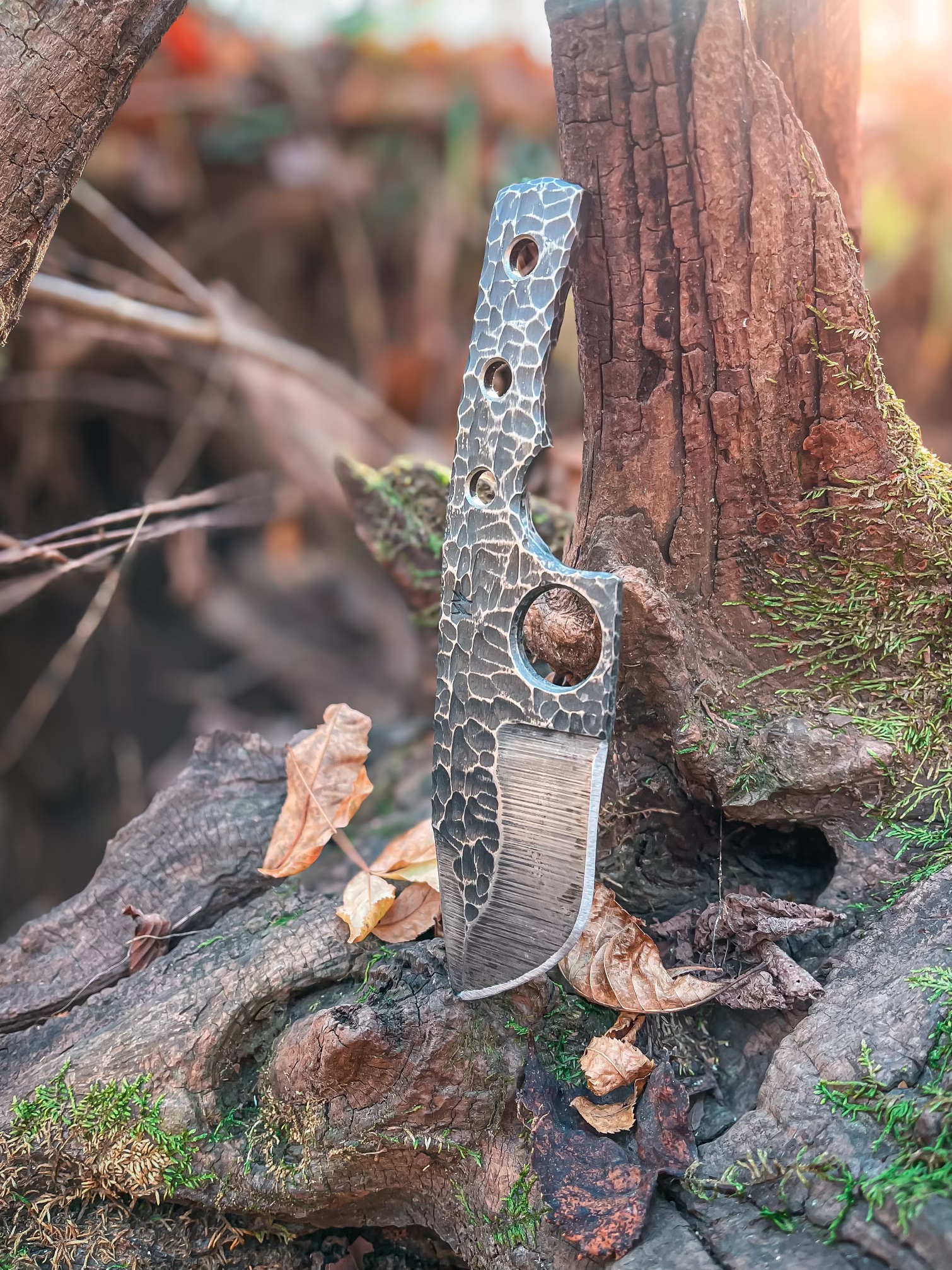 Hand-Forged Steel Knife - Scarlet - Since We Woke Up