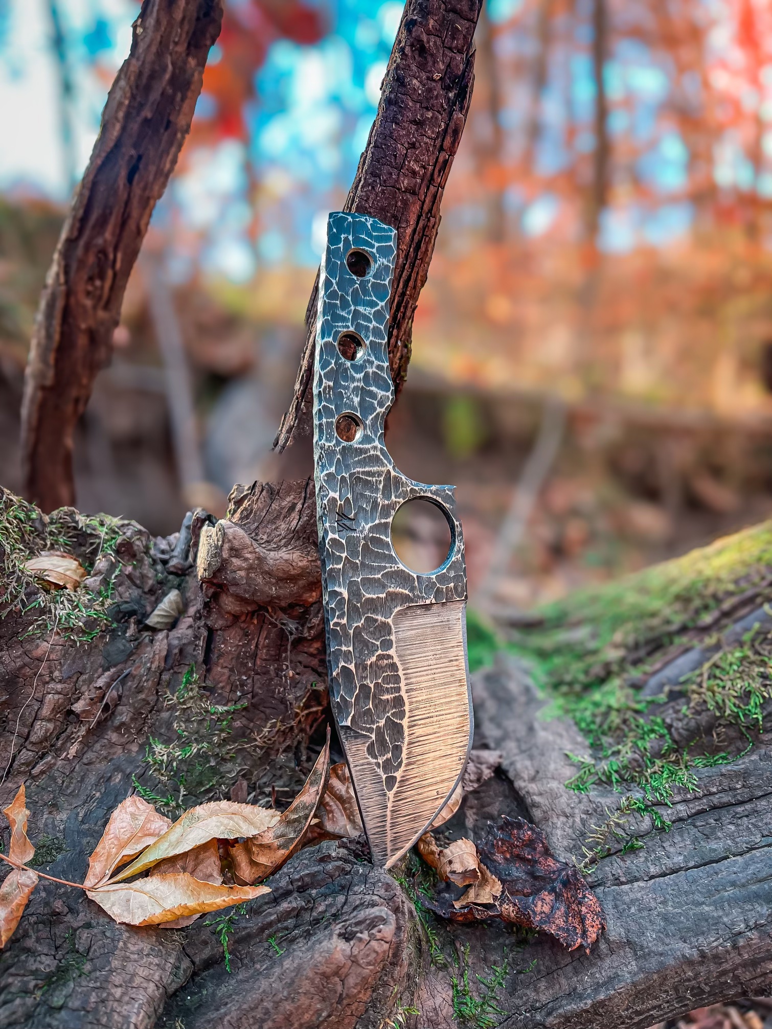 Hand-Forged Steel Knife - Scarlet - Since We Woke Up